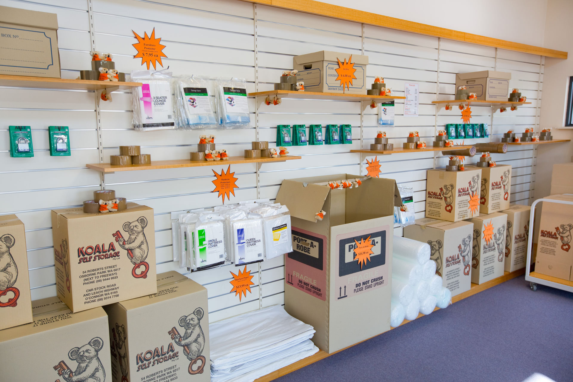 MovingSupplies - Koala Storage